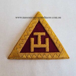 Royal Arch Principal Sash Badge (Triple Tau Embroidered)(MA6039-A ...