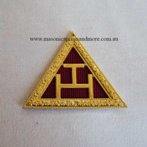 Royal Arch Principal Sash Badge (Metal Triple Tau)(MA6040-A) | Masonic ...