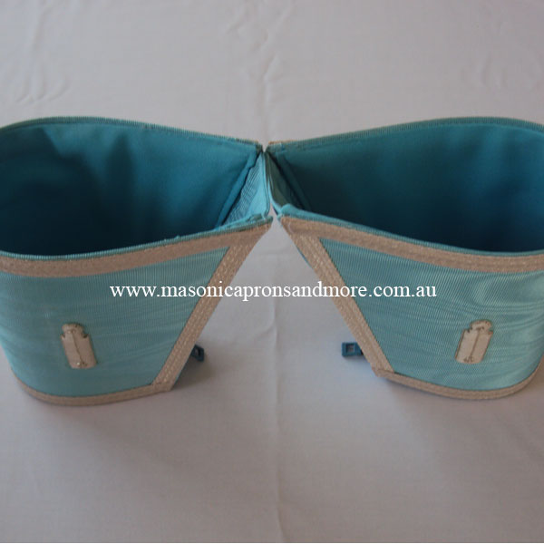 Lodge Officer Junior Warden(JW) Gauntlets(MA-5905) | Masonic Aprons & More