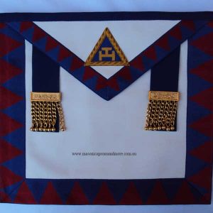Royal Arch Provincial Apron & Sash Set(Pure Leather)(Deluxe)(5101 ...